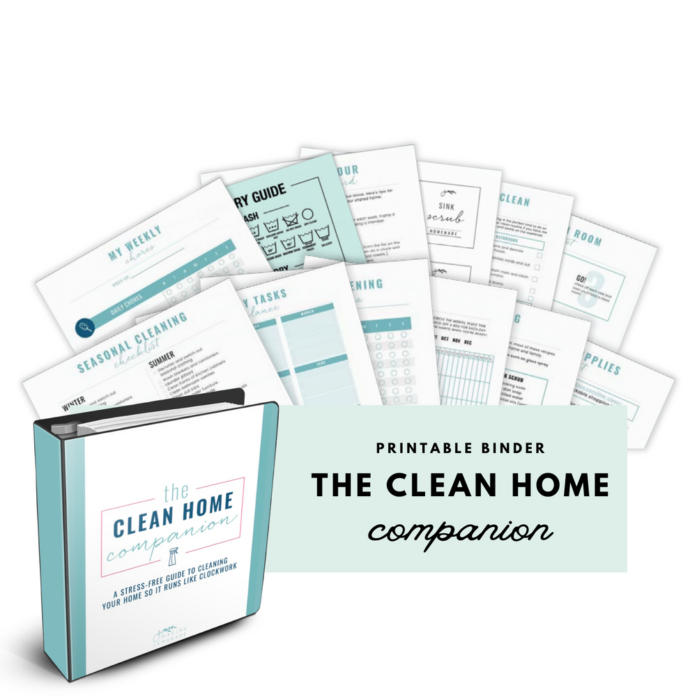 Clean Home Companion Printable Binder