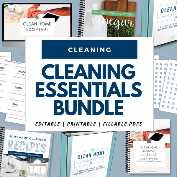 Cleaning Essentials Bundle (8 Powerful Products in One!)