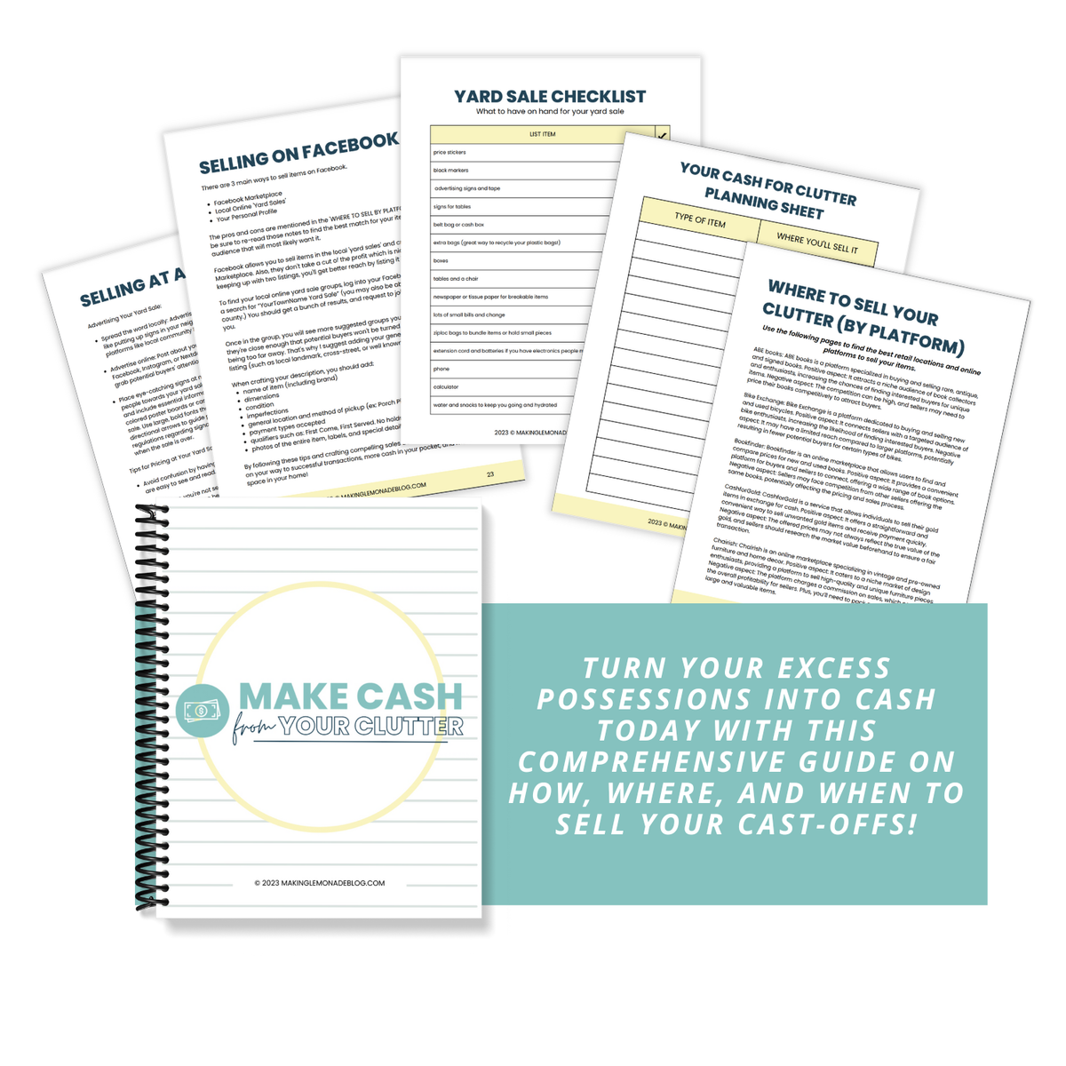 Clear the Clutter BONUS Bundle