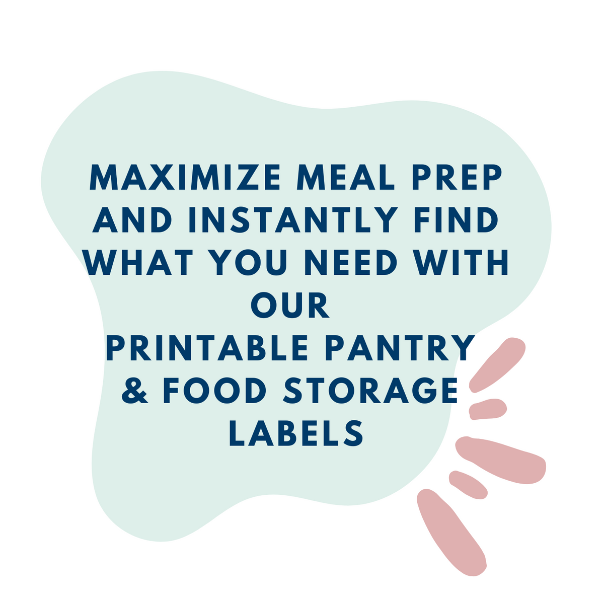 Printable Pantry & Food Storage Labels