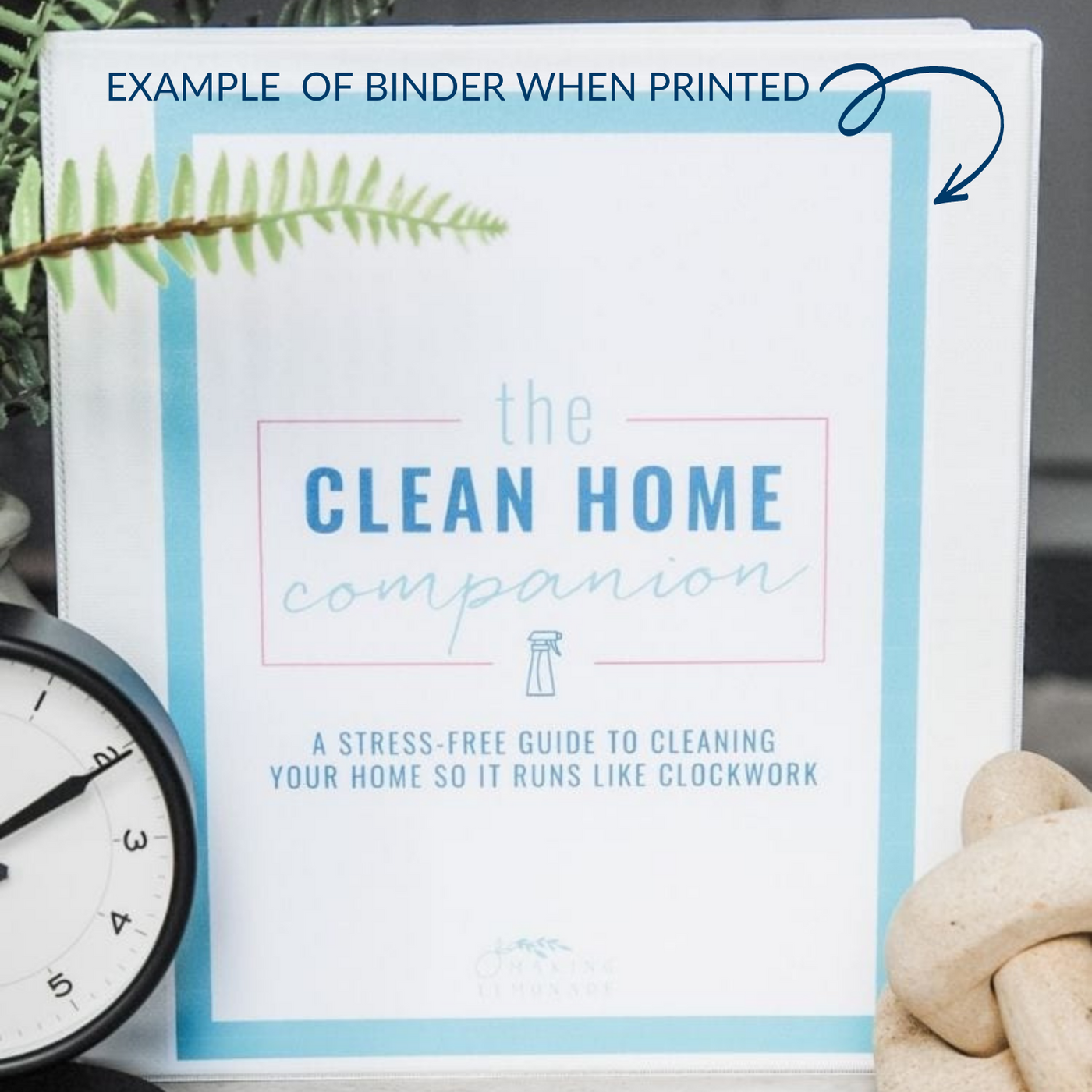 Clean Home Companion Printable Binder