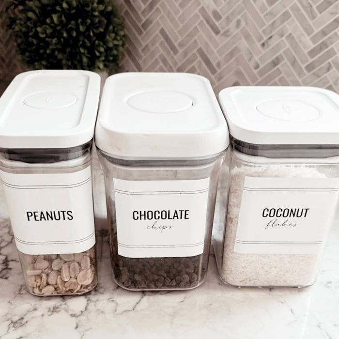 Printable Pantry & Food Storage Labels